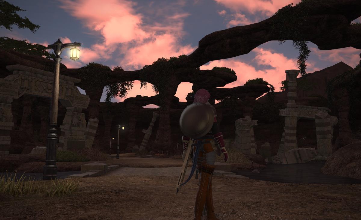 FFXIV: Tank training :: galumphing