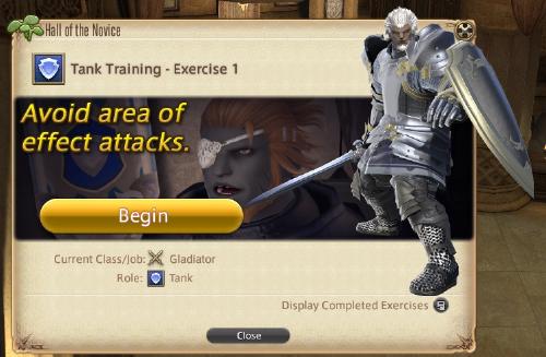 FFXIV: Tank training :: galumphing